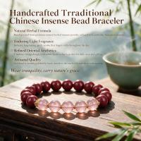 China Relieve Boredom Agarwood Bracelet Sandalwood Buddha Mala Wooden Bead Bracelet for sale