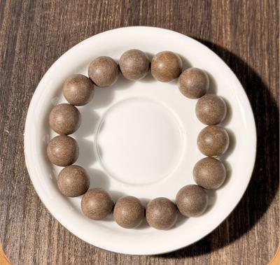 China Medicinal Classical  Wood Ball Bracelet Clearing Heat Buddhist Wooden Beads for sale