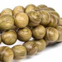 China Natural Green Sandalwood Taoist Bracelet with 108 Beads and Fresh Woody Fragrance for Meditation for sale