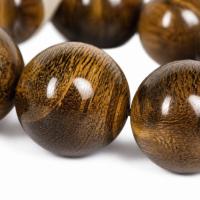 China Natural Aquilaria Wood Taoist Bracelet with Tiger Stripe Grain and Subtle Woody Fragrance for Meditation for sale