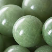 China Natural Green Aventurine Bracelet 8mm Round Beads for Good Luck for sale