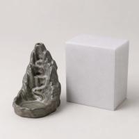 China Ceramic Backflow Incense Burner with Waterfall Smoke Effect for Home for sale