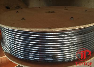 China Super Duplex 2507 3/8 FEP Encapsulated Control Line Tubing for sale