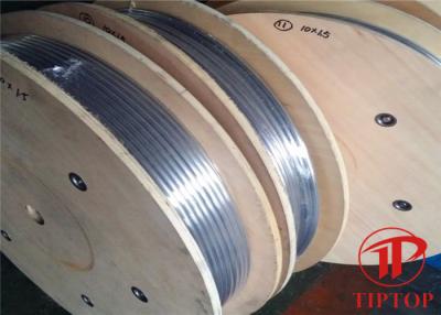 China Super Duplex 2507 UNS S32750 Capillary Coiled Tubing for sale