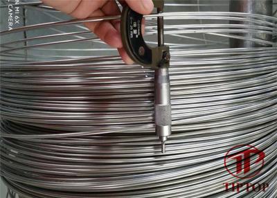 China 1/2 304L Seamless Stainless Steel Coils for sale