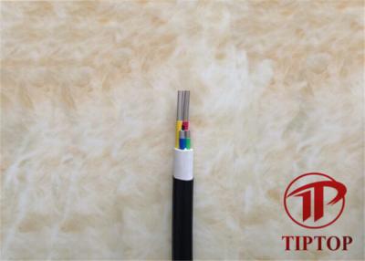 China PVC Cover Cold Drawn Seamless SS316L 4 Core Coiled Tubing for sale