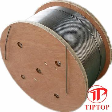 China ASTM A269 Welded SS304 Stainless Steel Coiled Tubing for sale