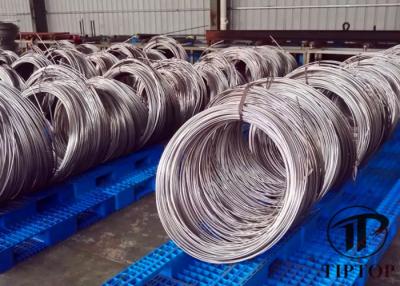 China Bright 25.4MM Welded ASTM Coiled Control Line Tubing for sale
