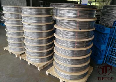 China UNS S30403 Welded Seamless Cold Drawn SS coiled tubing for sale