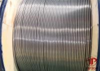 China 80 HRB ASTM B704 SS Stainless Steel Coiled Tubing for sale