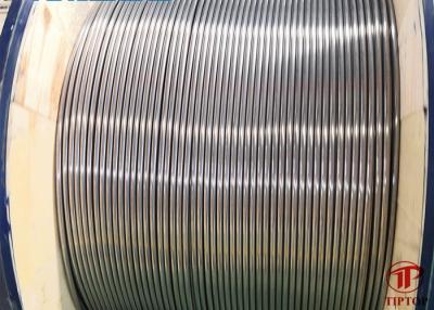 China Welded Seamless Ss Steel Control Line Tubing For Fluid Transportation for sale