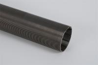 China Duplex 2205 Spiral Wedge Wire Screen Pipe OD137mm Point Outside for sale