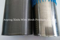 China Duplex 2205 Spiral Wedge Wire Screen Pipe OD137mm Slot 0.5mm for Water Well for sale