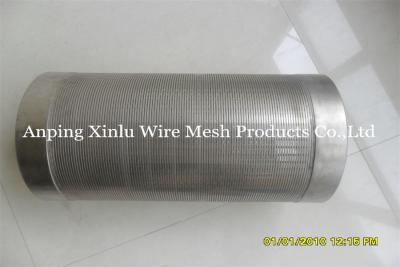 China Stainless Steel 304 Johnson Wedge Wire Screen Tube 10ft 273mm OD Slot 0.040 for sale