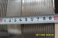 China Johnson Wedge Wire Continuous Slot Screen Pipe 8 inch 219mm for Groundwater Well for sale