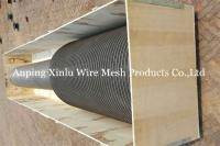 China SS304 Wedge Wire Screen Pipe 0.02mm Slot Welded Cylindrical Filter for Water Well for sale