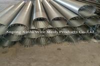 China Stainless Steel Wedge Wire Screen Pipe Continuous Slot 0.04 inch 10ft Oil Drilling for sale