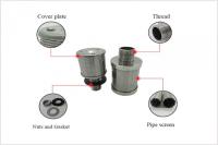 China SS304 316L Johnson Vee Wire Screen Water Filter Nozzle DN53mm 0.2mm Slot 1.0 Ton for sale