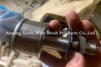 China SS304 316L Johnson Vee Wire Screen Water Filter Nozzle DN53mm 0.2mm Slot 1.0 Ton for sale