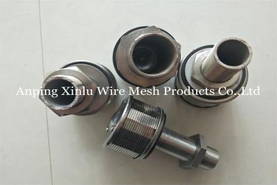 China Stainless Steel 316L Wedge Wire Water Filter Nozzle 0.25mm Slot 57mm Diameter 2 Ton for sale