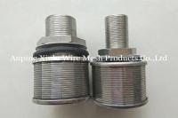 China Stainless Steel Water Filter Nozzle 0.25mm Slot 53mm for Wastewater Treatment Plant for sale