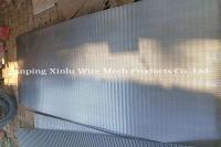 China Stainless Steel Wedge Wire Screen Panel 8ft x 4ft Slot 1.2mm 0.8mm 304 Grade for sale