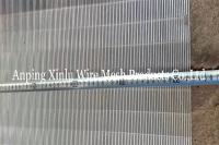 China Stainless Steel Wedge Wire Screen Panel 8ft x 4ft Slot 1.2mm 0.8mm 304 Grade for sale