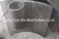 China SUS304 Wedge Wire Static Screen Panel 500x1120mm R1050mm 1.5mm Slot for sale