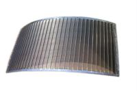 China Polished Johnson Type V Wrapped Sieve Bend Screen 62x22in for Cassava Processing 0.25-6mm Slot for sale
