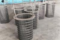 China Reverse Bake Flush Rotary Screen Drum Wedge Wire Cylindrical OD450 x 500mm Slot 0.015mm for sale