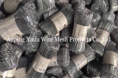 China Double Loop Tie Wire 1.0mm 19Gauge Galvanized Rebar Tie Wire 1.48kg Bundle for Construction for sale