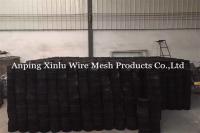 China Black Annealed Double Loop Tie Wire 1.0mm 200mm for Construction Binding 20% Elongation for sale