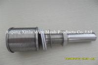 China Stainless Steel Wedge Wire Johnson Screen Nozzle 45mm 0.2mm Slot for Water Ion Exchange for sale