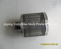 China 5Ton Wedge Wire Water Filter Nozzle 108mm Screen Diameter Stainless Steel 304 for sale