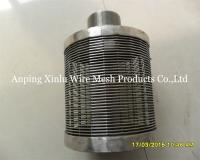 China 5Ton Wedge Wire Water Filter Nozzle 108mm Screen Diameter Stainless Steel 304 for sale