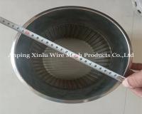 China 8-5/8 Inch SS205 Wedge Wire Screen Pipe 20ft Long Pickled for Water Treatment and Oil Gas for sale
