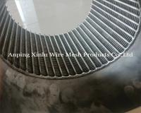 China 8-5/8 Inch SS205 Wedge Wire Screen Pipe 20ft Long Pickled for Water Treatment and Oil Gas for sale