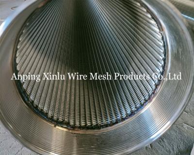 China Stainless Steel 304 Wedge Wire Screen Pipe 1-20 Inch Diameter 0.05-5mm Slot for High Temperature Water Well for sale