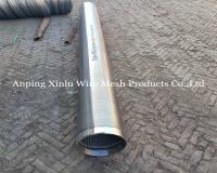 China Stainless Steel Wedge Wire Filter Candle 1-20 Inch Diameter 1000mm Length Precision Slot 0.05-5mm for sale