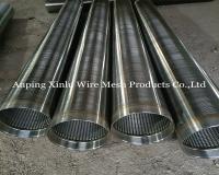 China Stainless Steel Wedge Wire Filter Candle 1-20 Inch Diameter 1000mm Length Precision Slot 0.05-5mm for sale