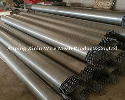 China Stainless Steel Wedge Wire Filter Candle 1-20 Inch Diameter 1000mm Length Precision Slot 0.05-5mm for sale