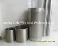 China Stainless Steel Wedge Wire Screen Pipe 0.05-5mm Slot for Water Treatment and Chemical Process for sale