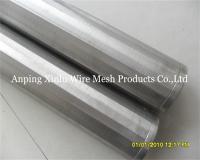 China Stainless Steel Wedge Wire Screen Pipe 0.05-5mm Slot for Water Treatment and Chemical Process for sale