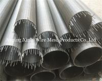 China Stainless Steel Wedge Wire Screen Pipe 3x4.6mm Support Rod for Water Well Drilling and Wastewater Treatment for sale