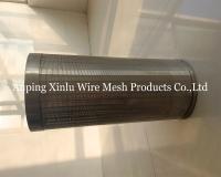 China Stainless Steel Wedge Wire Screen Pipe 3x4.6mm Support Rod for Water Well Drilling and Wastewater Treatment for sale
