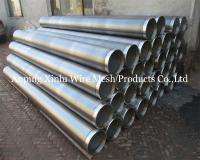 China Stainless Steel Wedge Wire Screen Pipe 3x4.6mm Support Rod for Water Well Drilling and Wastewater Treatment for sale