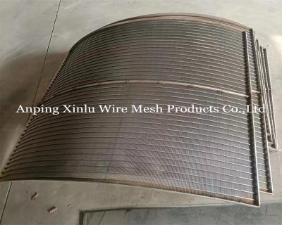 China Stainless Steel Arc-shaped Johnson Type Sieve Screen, Sieve Bend Screen for Solid Waste Separation for sale