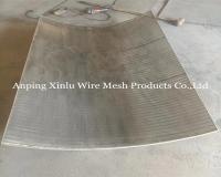 China Stainless Steel Arc Johnson Type Sieve Bend Screen 0.5m-3m Width for Solid Waste Separation for sale