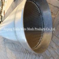 China 426mm No Magnetic Wire Wrapped Johnson Water Well Screen Pipe Anti-Corrosion 200 PSI for sale