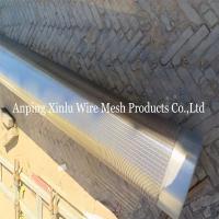 China 426mm No Magnetic Wire Wrapped Johnson Water Well Screen Pipe Anti-Corrosion 200 PSI for sale